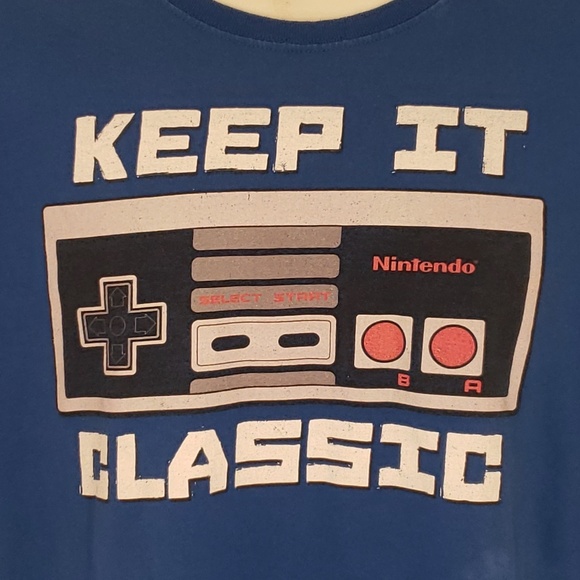 Nintendo | Shirts | Official Nintendo Keep It Classic Nes Controller ...